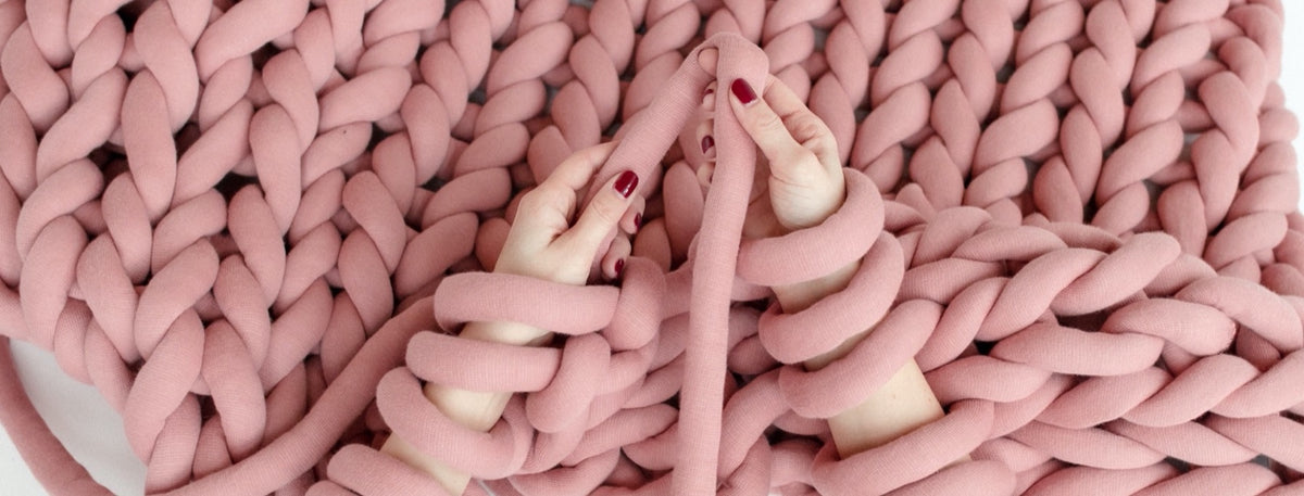 Chunky cotton tube yarn and its products - why are they so great ...