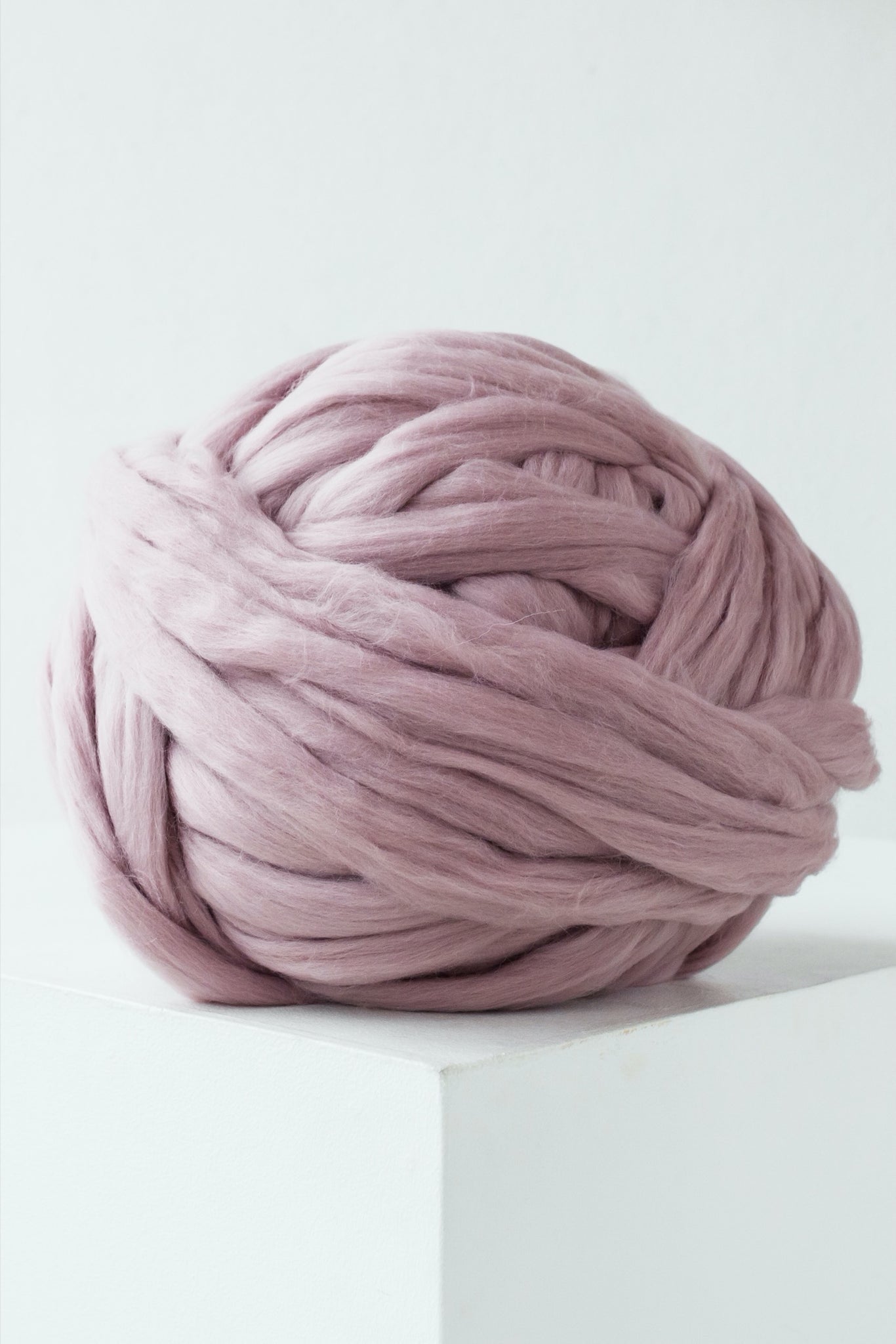 Pink Chunky Knit Wool | Wool Art