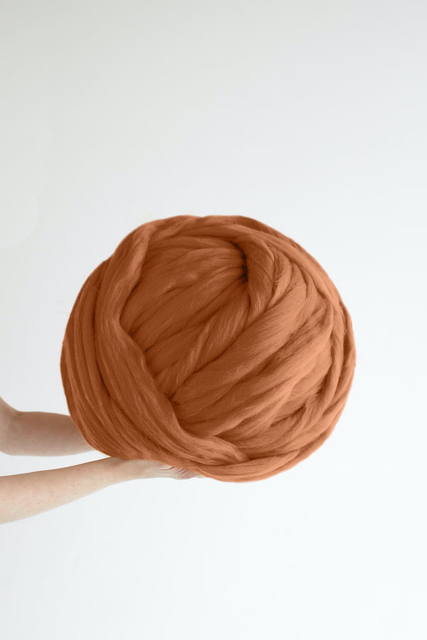 DIY Chunky Knit Yarn | Wool Art