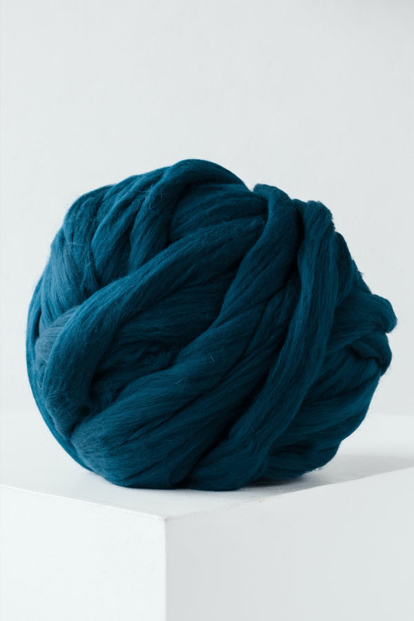 Pink Chunky Knit Wool | Wool Art